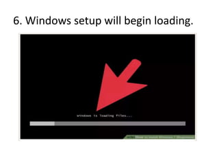 INSTALLATION OF WINDOWS 7 OS.pptx