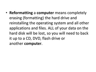 INSTALLATION OF WINDOWS 7 OS.pptx