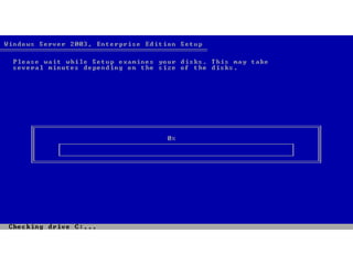Installation of windows server 2003 | PPTX | Computing | Technology ...