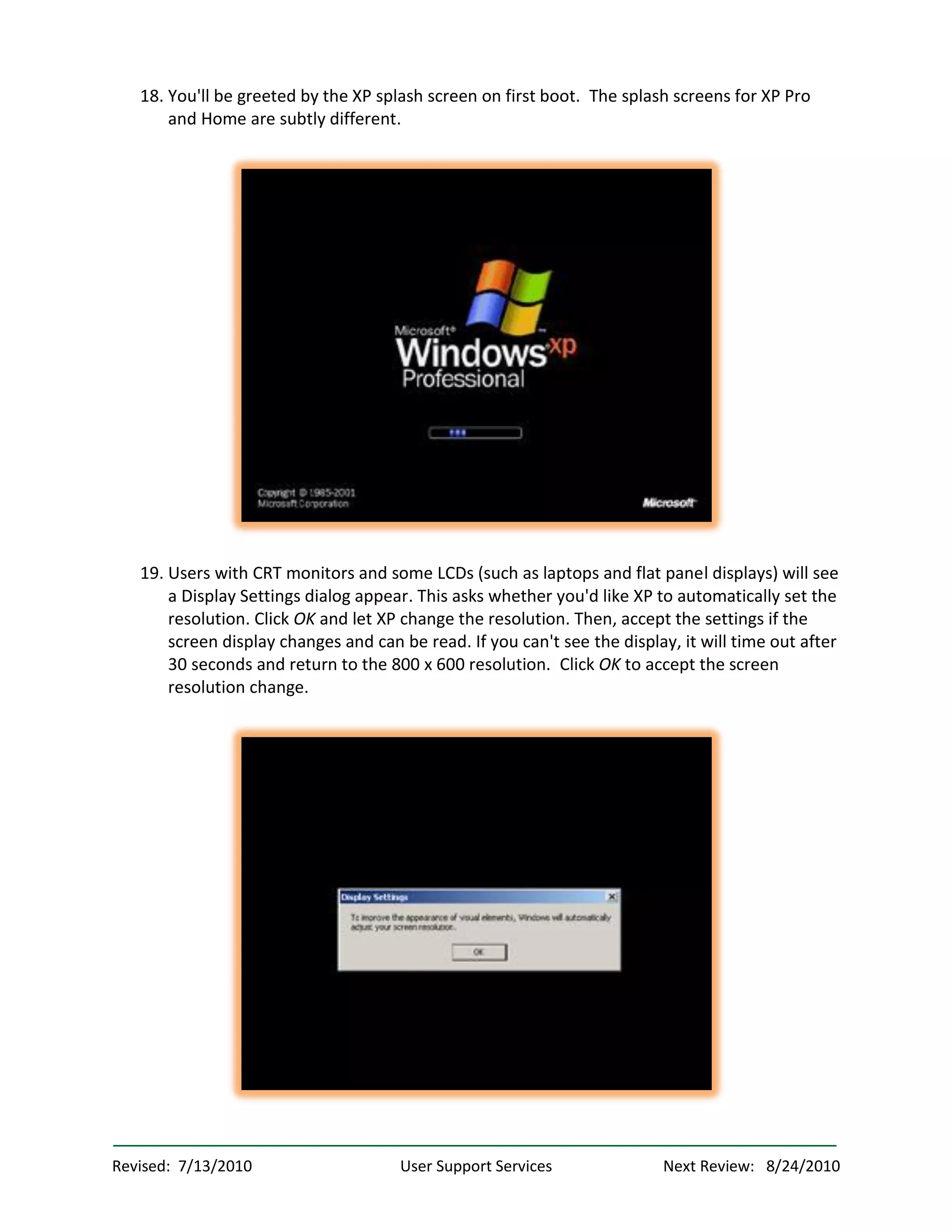 Installation of windows xp | PDF