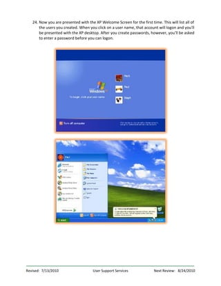 Installation of windows xp | PDF