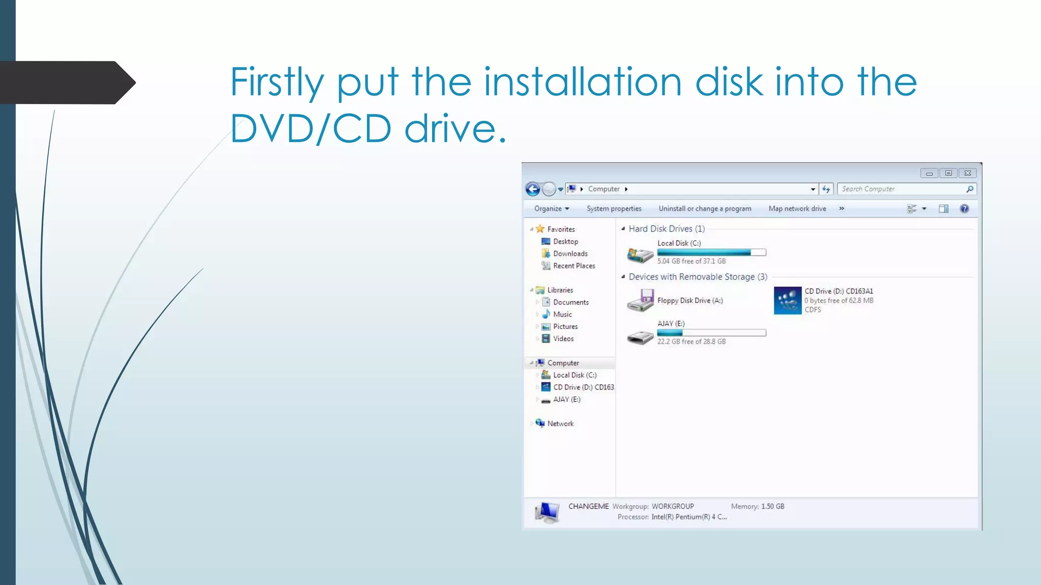 Installation and configuration of Wireless NIC | PPTX
