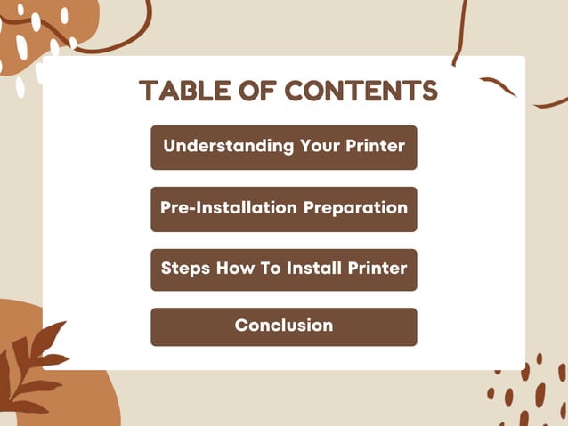 Printer Installation: How To Install Printer? | PPTX