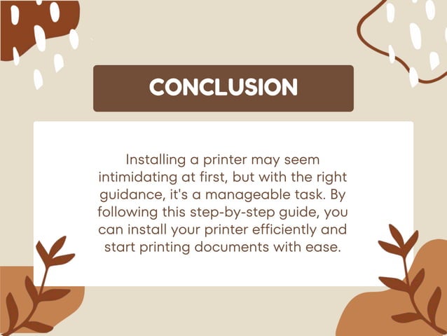 Printer Installation: How To Install Printer? | PPTX