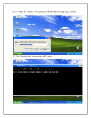 Installation steps about window server 2003 and windows XP in virtualbox | DOCX