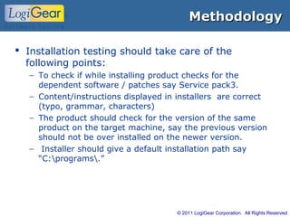 Installation testing | PPT