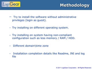 Installation testing | PPT