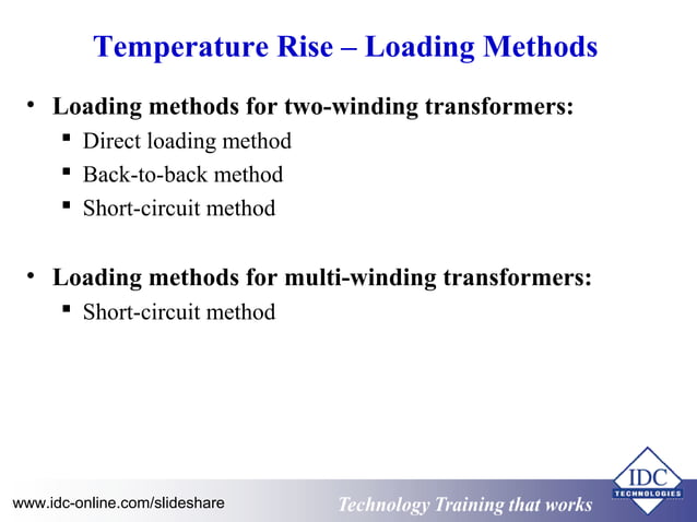 Installation Testing And Troubleshooting Of Transformers Ppt Physics Science