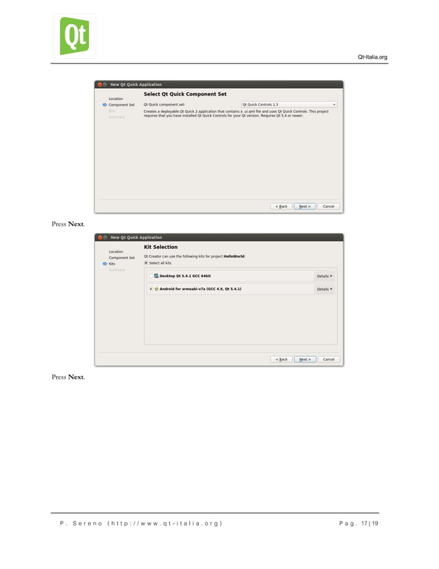 Install Qt/Qt Quick for Android devices | PDF