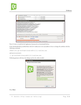 Install Qt/Qt Quick for Android devices | PDF