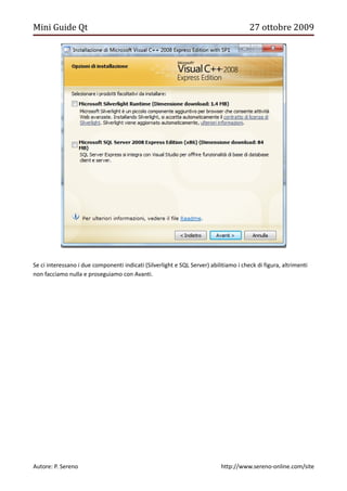Qt 4.5.3 con Visual C++ Express 2008 (edizione gratuita!) | PDF | Computer Software and ...