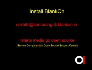 Install BlankOn Linux | PPT