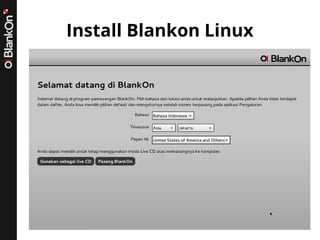 Install BlankOn Linux | PDF