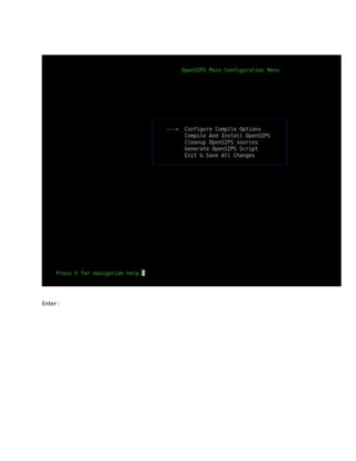 Install ,configure and manage opensips on kunbuntu | PDF