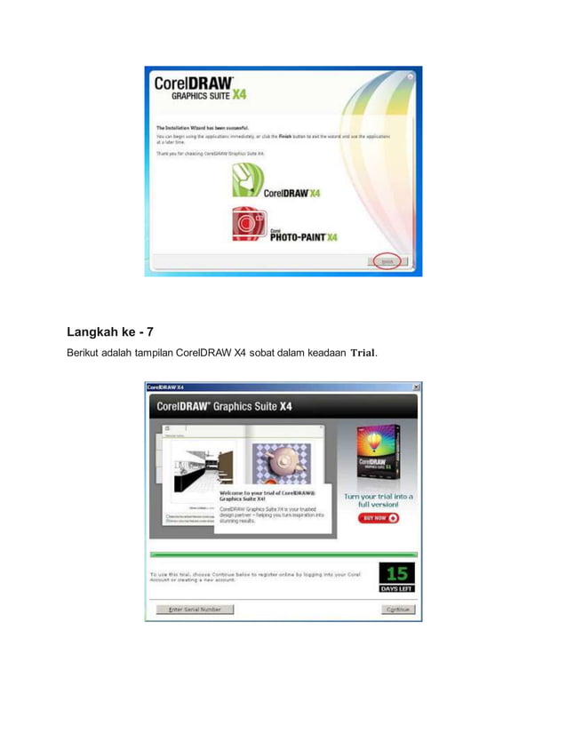 Install corel x4 | DOC