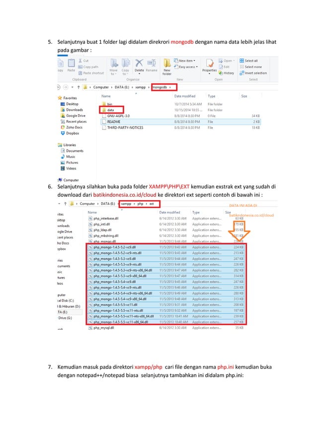 Install Database Mongodb Dan Koneksi Database Mongo Db Pdf 