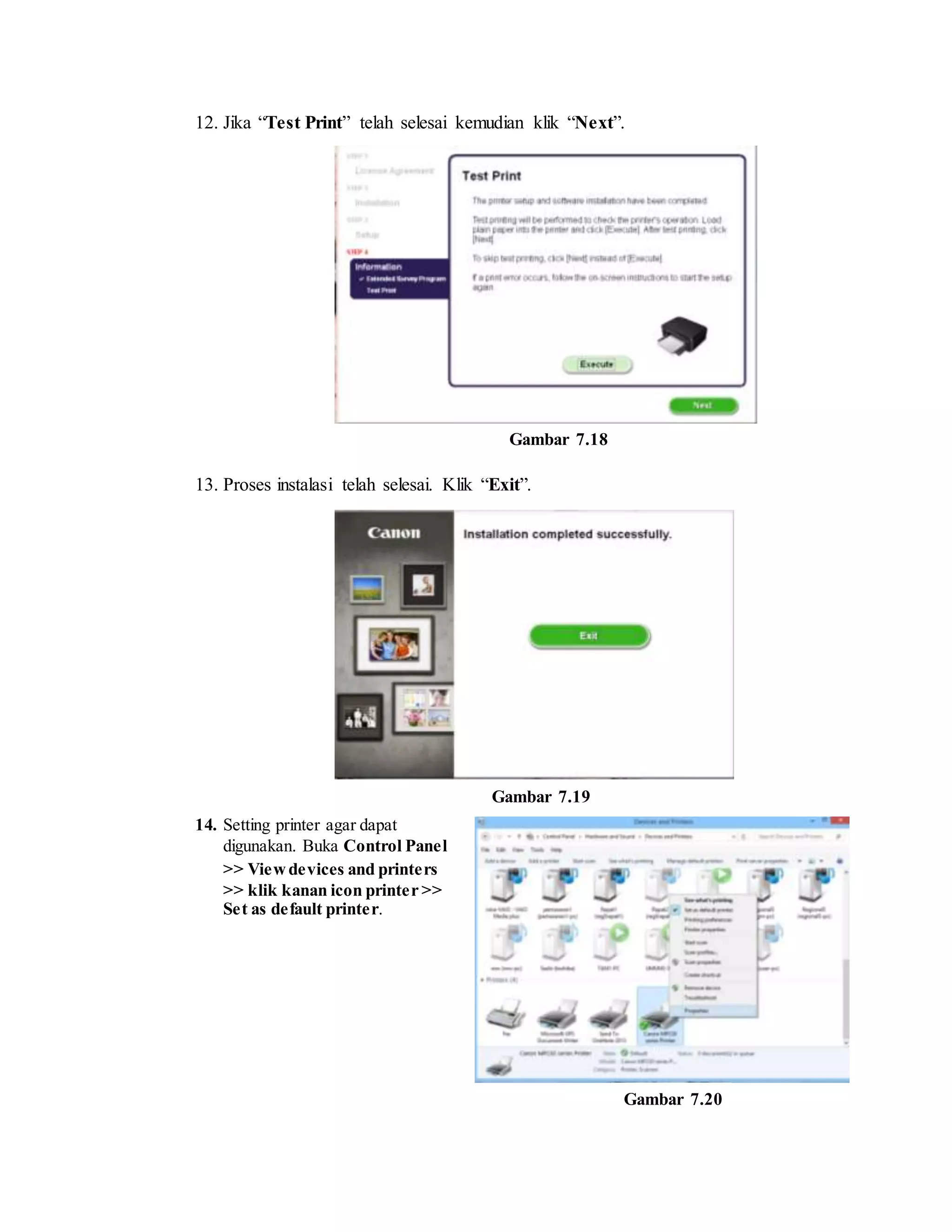 Install driver printer canon mp230 | DOCX