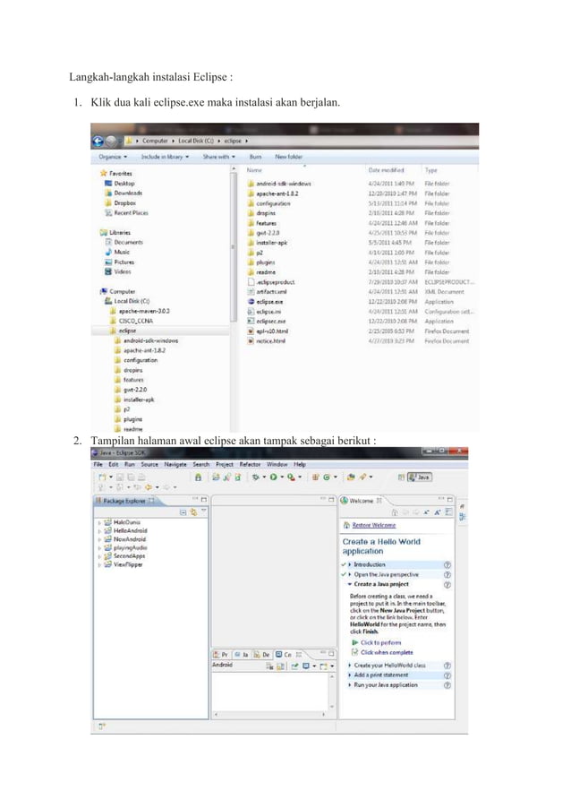 Cara Menginstall Eclipse Pdf