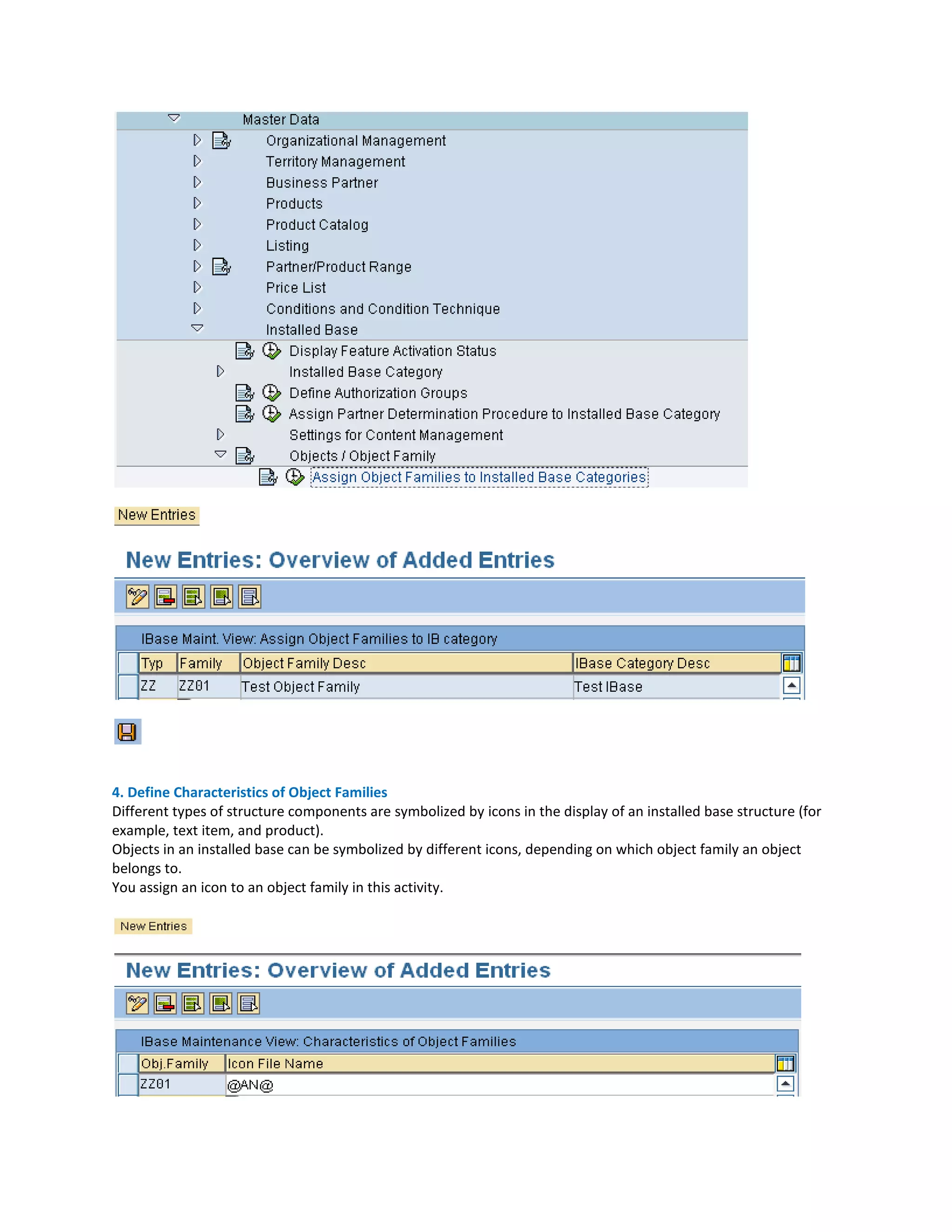 Installed base configuration steps | PDF