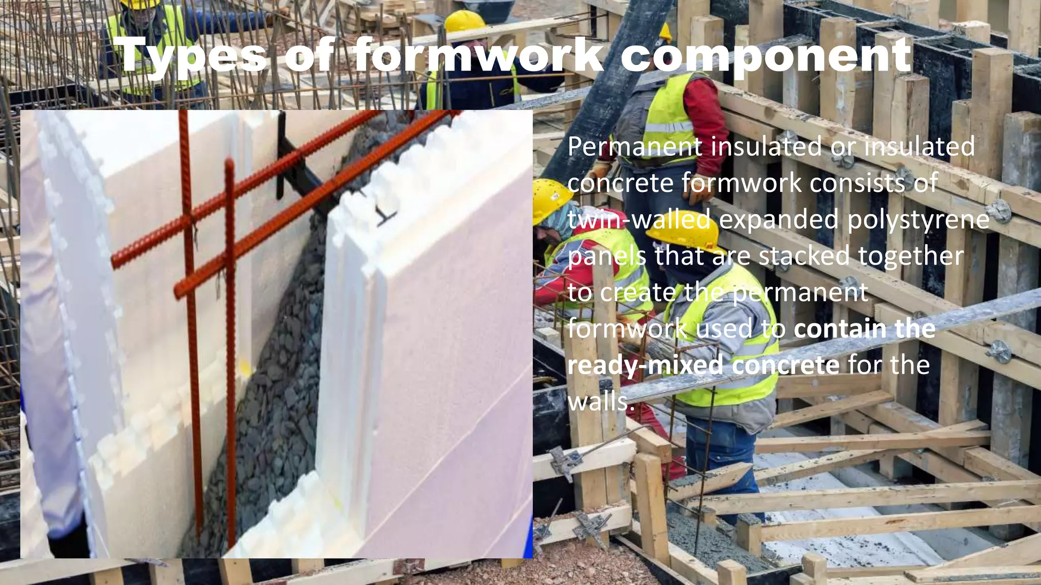 Installed Formwork Components | PPTX