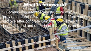 Installed Formwork Components | PPTX