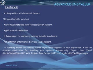 Installer benchmarking | PPT