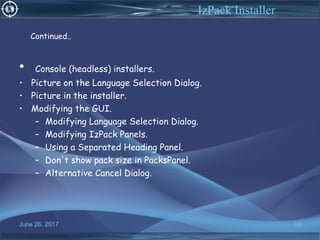 Installer benchmarking | PPT