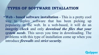 Installers Preparation and OS.pptx pptxx | PPT