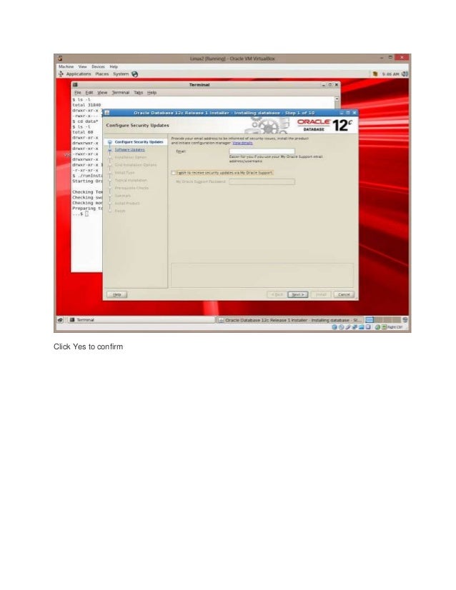 Installing 12c R1 Database On Oracle Linux