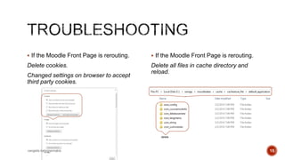 Installing moodle on a local machine | PPTX