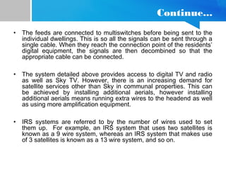 Installing aerials in communal properties | PPT | Television ...