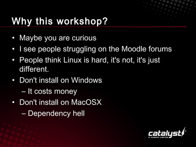 Installing Moodle is Easy | ODP
