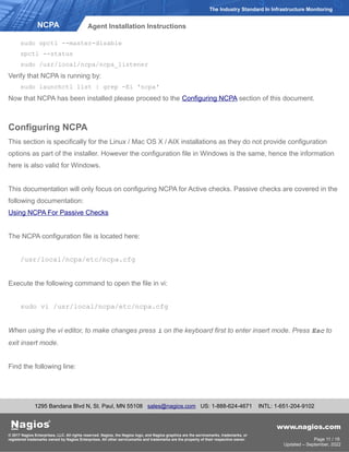 Installing-NCPA.pdf | Operating Systems | Computer Software and Applications