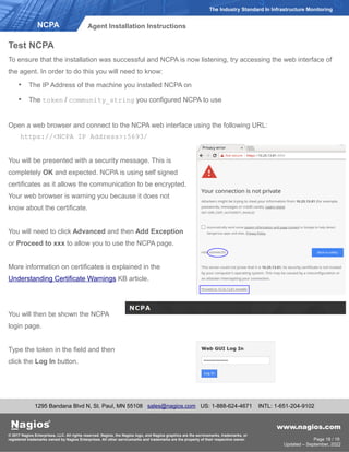 Installing-NCPA.pdf | Operating Systems | Computer Software and Applications