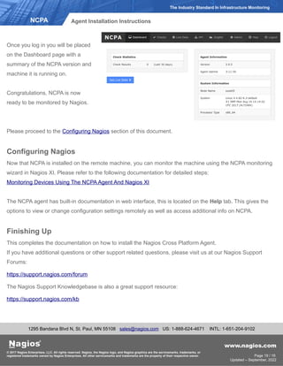 Installing-NCPA.pdf | Operating Systems | Computer Software and Applications