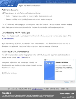 Installing-NCPA.pdf | Operating Systems | Computer Software and Applications