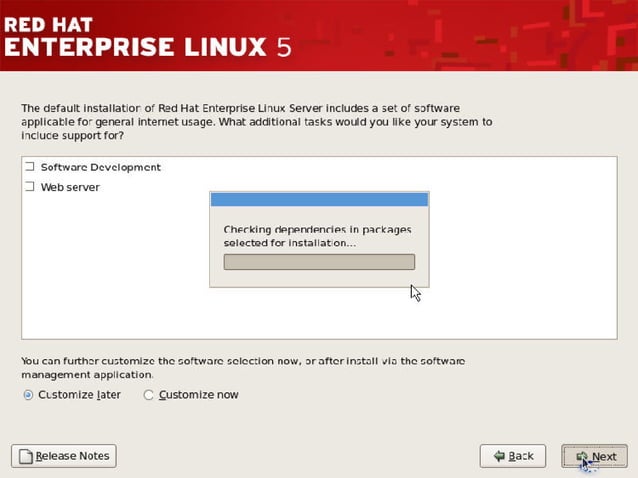 Installing RHEL 5 Linux RedHat Enterprise Edition step-by-step | PPT