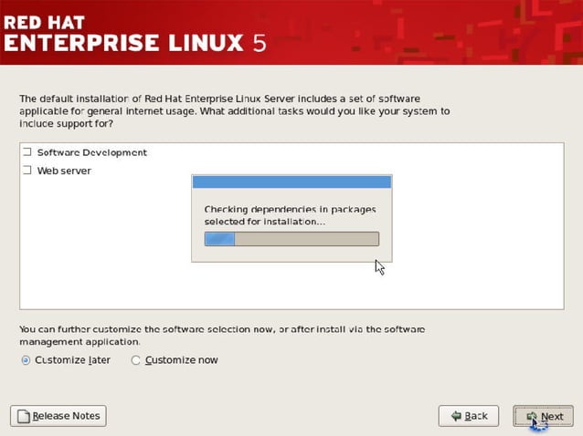 Installing RHEL 5 Linux RedHat Enterprise Edition step-by-step | PPT