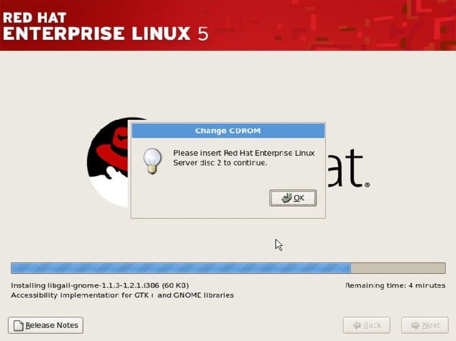 Installing RHEL 5 Linux RedHat Enterprise Edition step-by-step | PPT