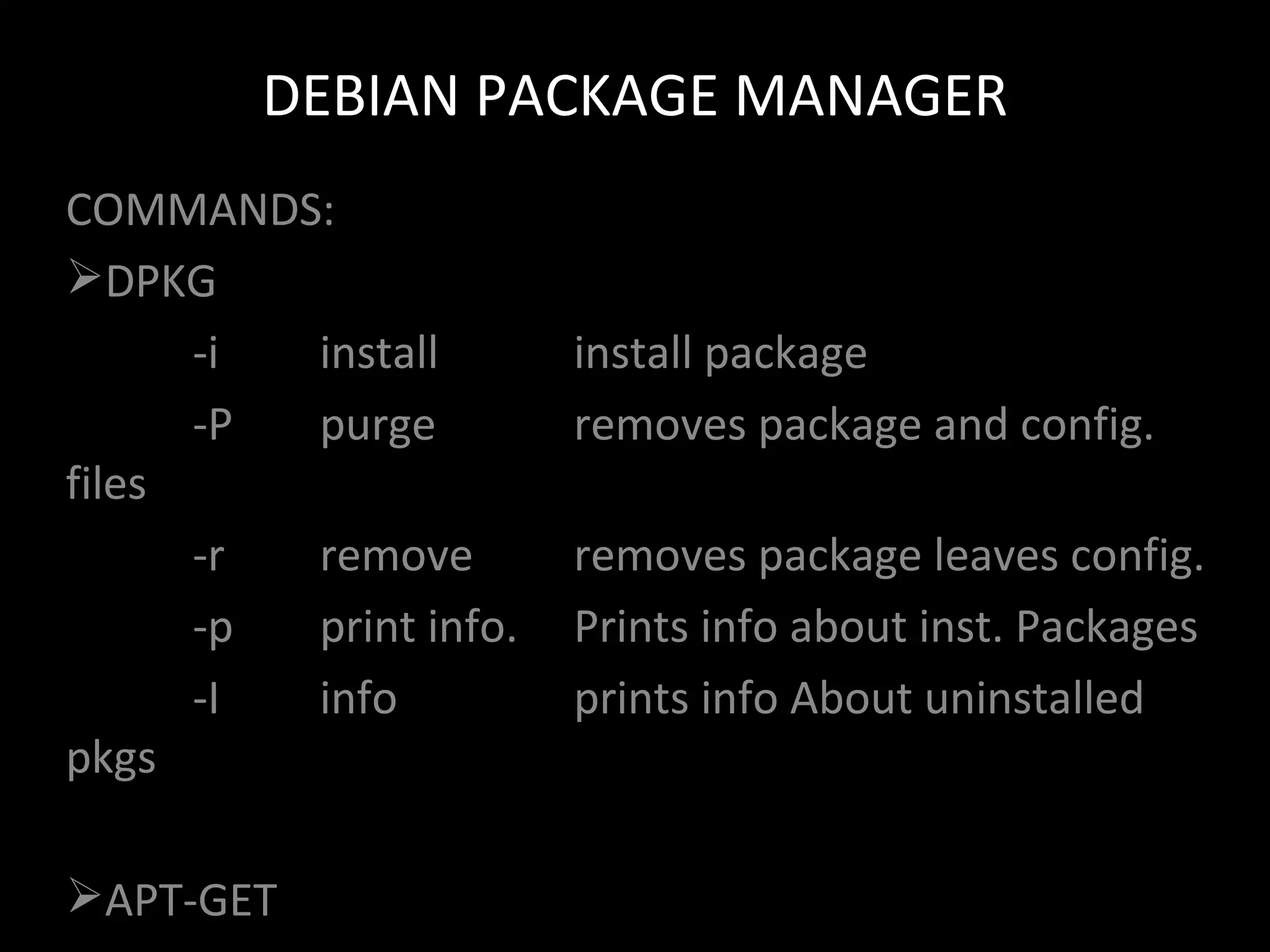 Installing softwares in linux | PPT | Operating Systems | Computer Software and Applications