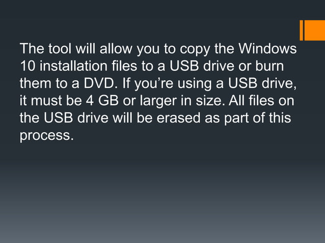 Installing Windows-10 | PPTX