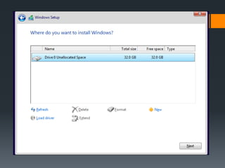 Installing Windows-10 | PPTX