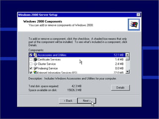 Installing Windows2000 Server | PPT