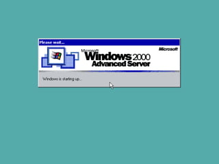 Installing Windows2000 Server Ppt