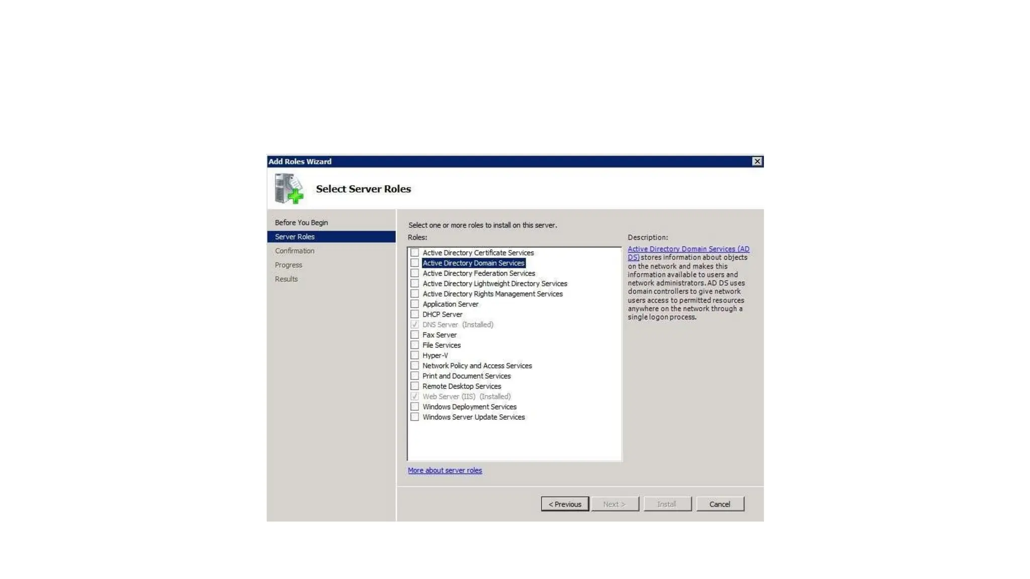 Installing Active Directory Adds S Pptx