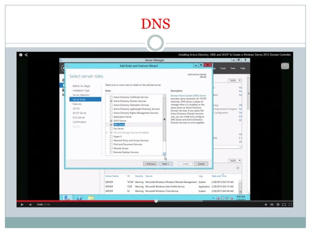 Installing Active Directory Dns And Dhcp To Pdf Computer 8391