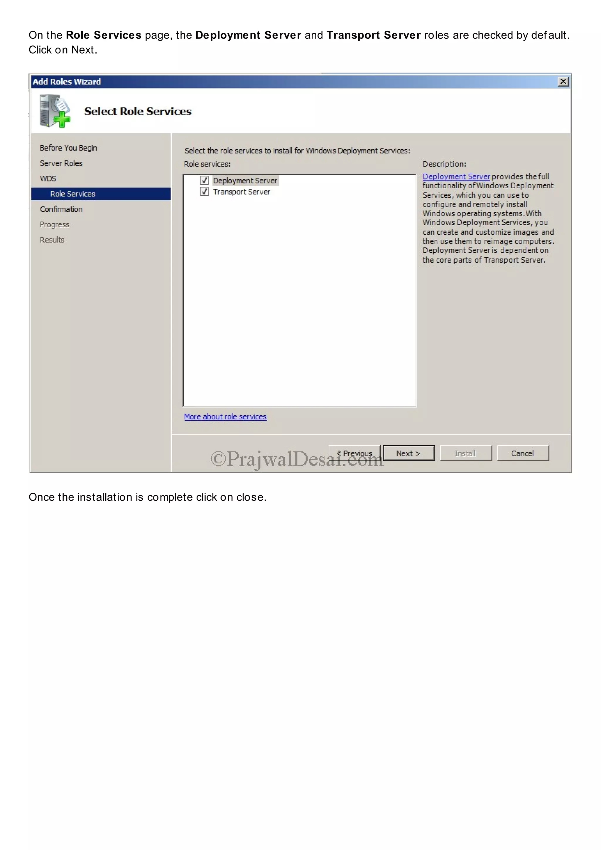 Installing And Configuring Windows Deployment Services Pdf Operating Systems Computer