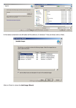 Installing and configuring windows deployment services | PDF | Operating Systems | Computer ...