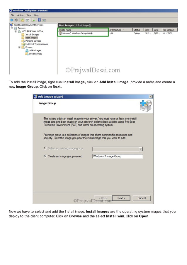 Installing and configuring windows deployment services | PDF | Operating Systems | Computer ...