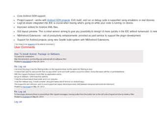 Installing android sdk on net beans | DOCX
